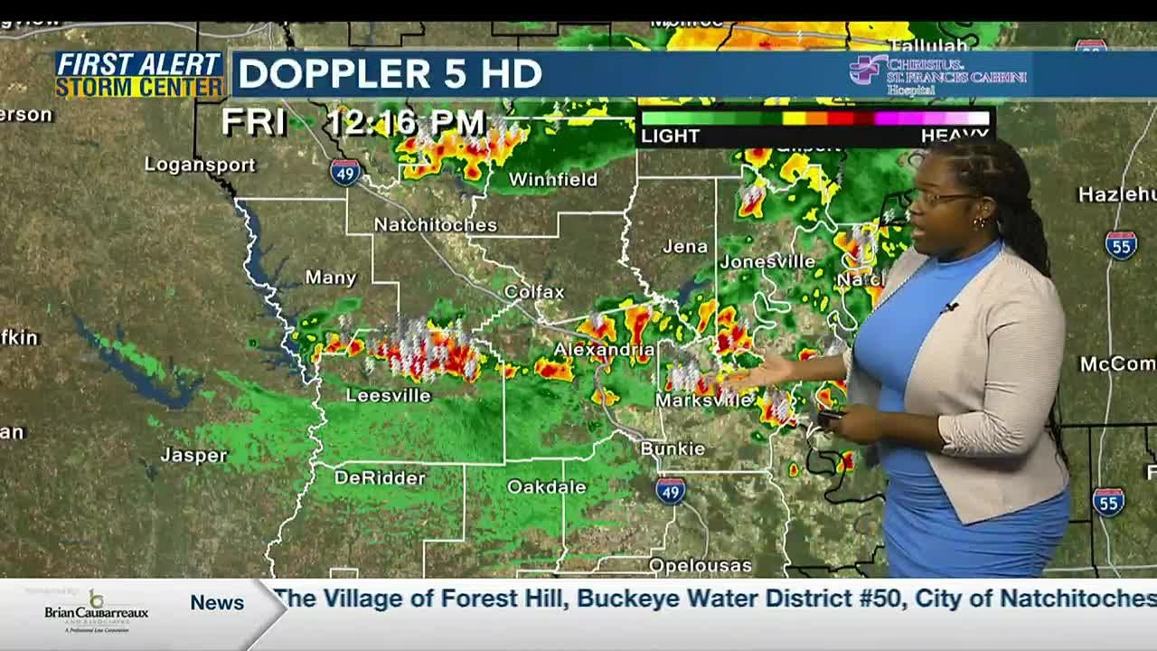 First Alert Storm Team: Ongoing Scattered Showers and Thunderstorms ...