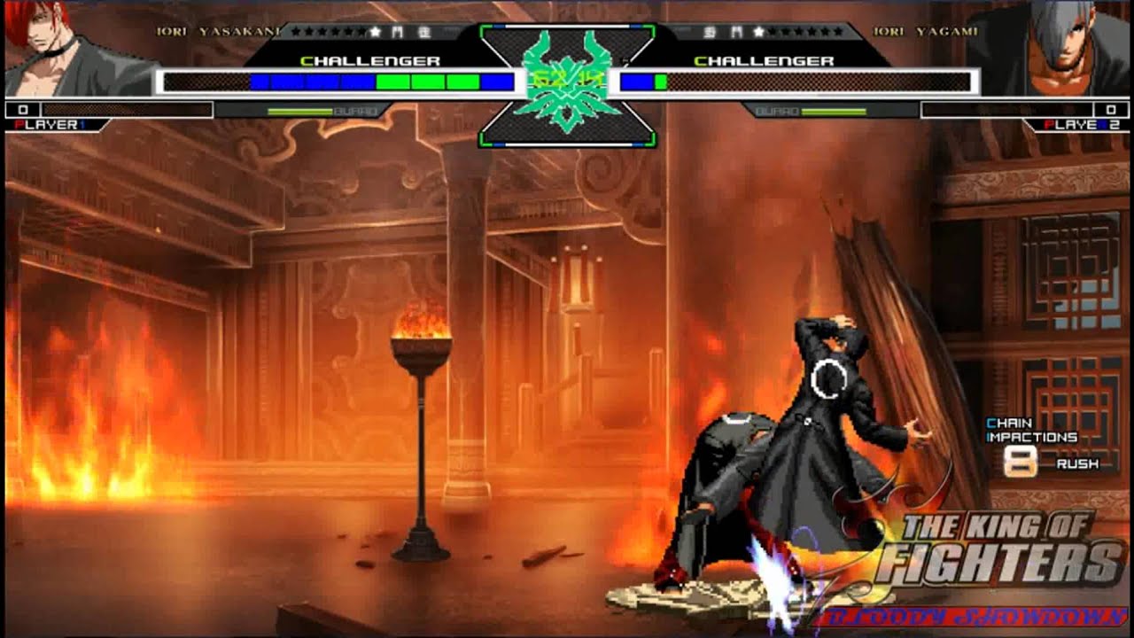 (KOF B.S.)Iori Yasakani VS Iori Yagami - YouTube