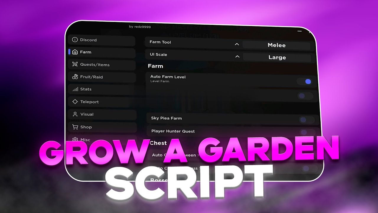 ☘ ROBLOX Grow a Garden SCRIPT | KEYLESS | BEST Roblox Grow A Garden ...