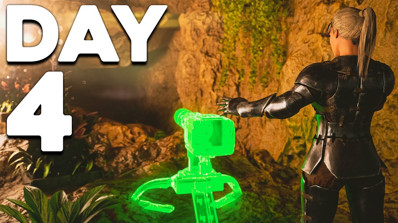 Perfecting My Solo Center Bear Cave! - ARK Ascended PvP - YouTube