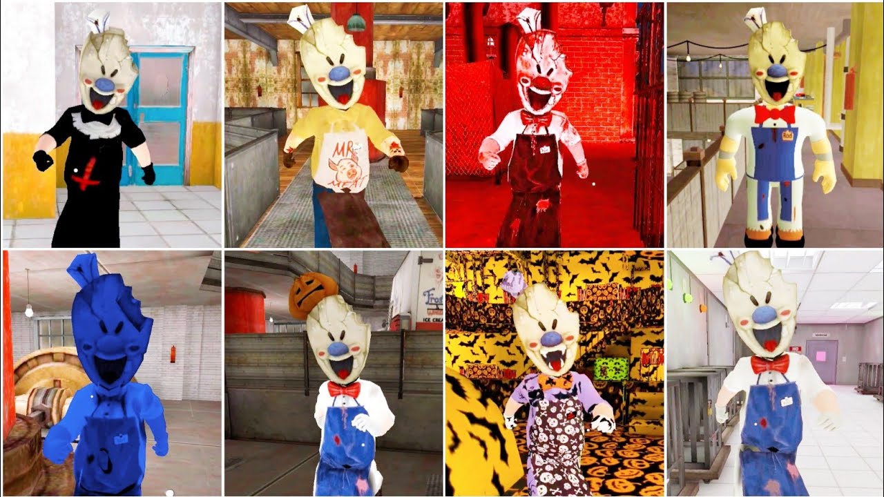 Ice Scream 5 All Mods Rod Jumpscare | Ice Scream 5 - YouTube