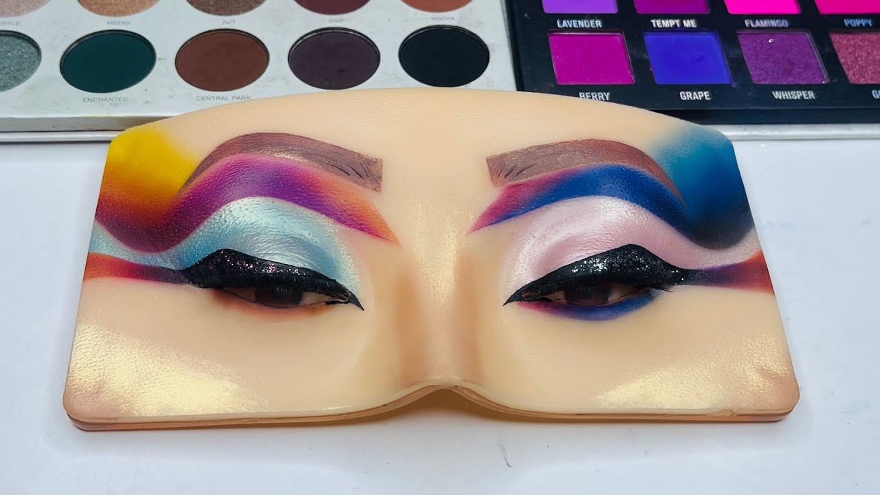 Beautiful 2 eyes makeup tutorial look ️ || #makeup || #viral || # ...