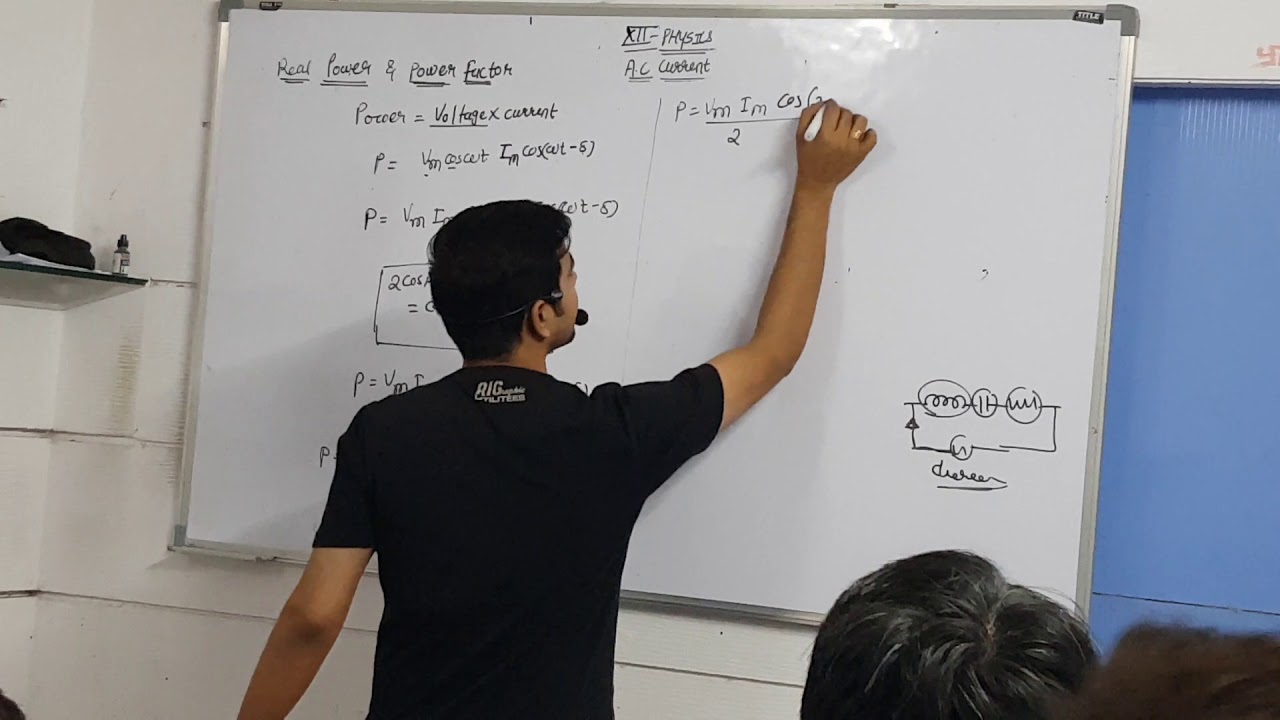 Real power and power factor in physics class 12 - YouTube