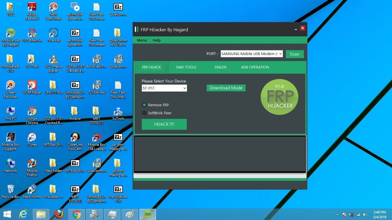 frp hijacker tool - YouTube