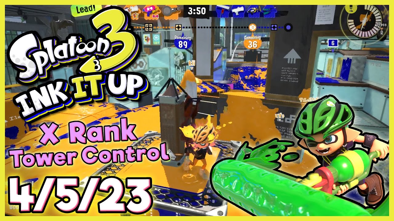 Splatoon 3 - Ink It Up! 4/5/23! Master of Squid Stealth! - YouTube