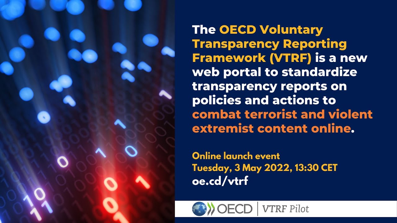 Launch of the OECD Voluntary Transparency Reporting Framework - YouTube