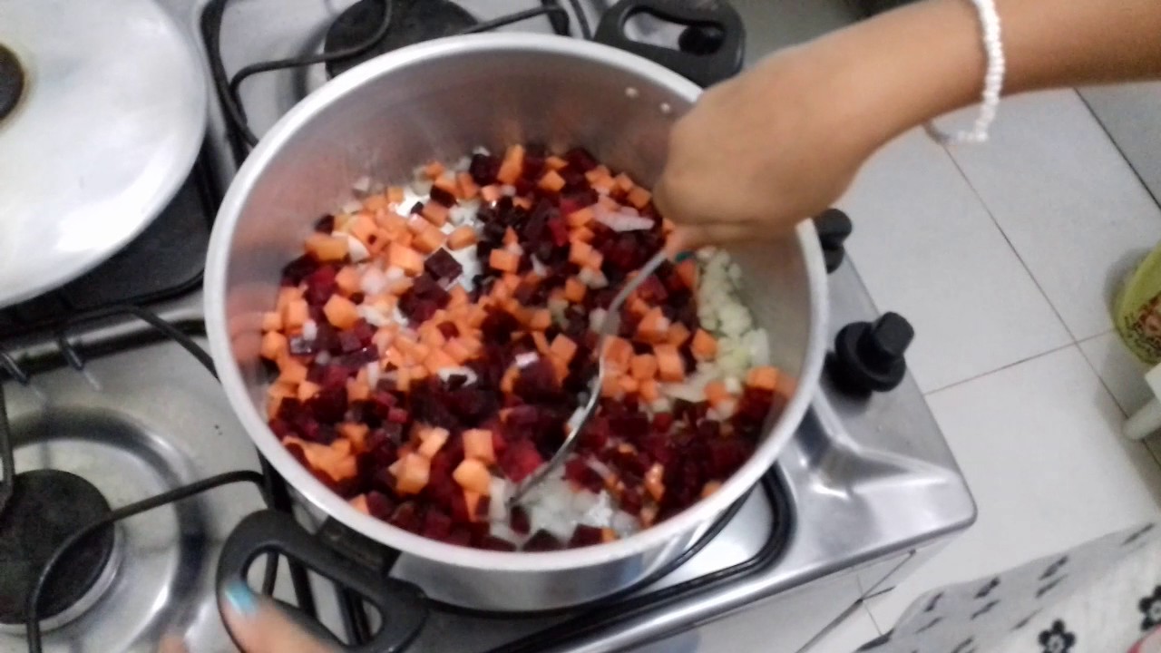 ARROZ ROSA - Cozinhando com a mamãe - YouTube