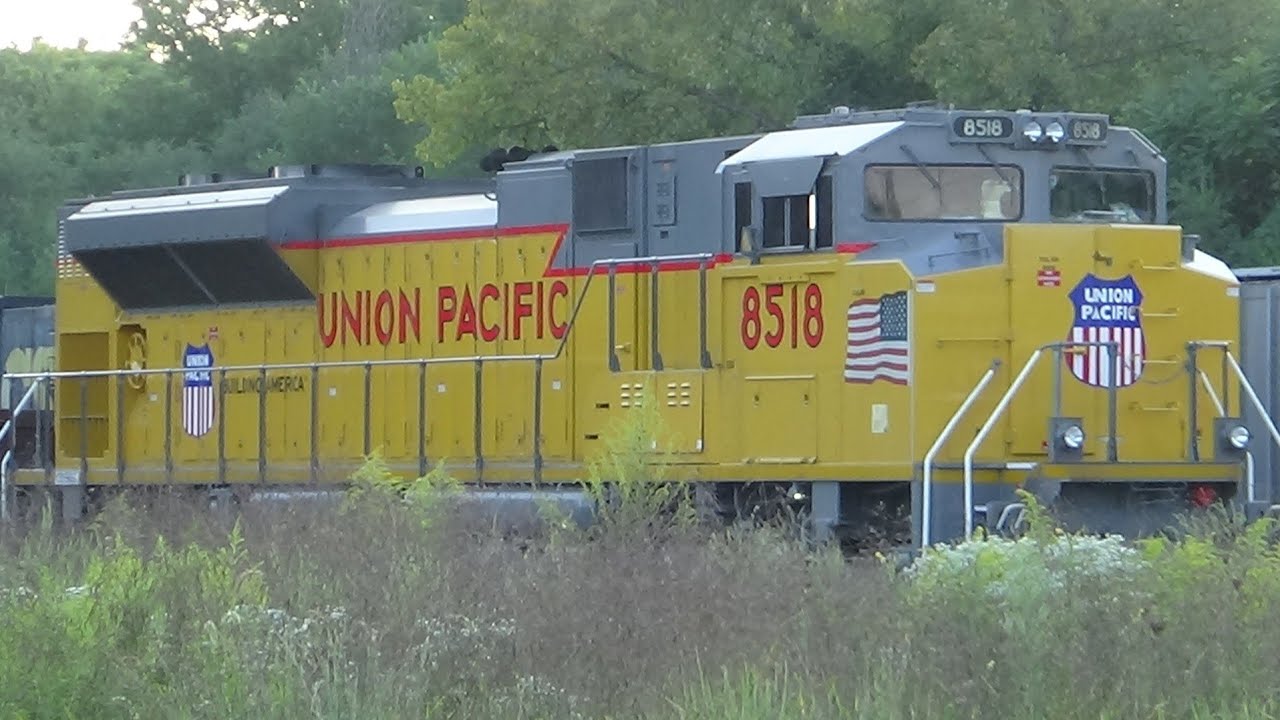 Wingless fACe and Military Train on the Former Milwaukee Road - YouTube