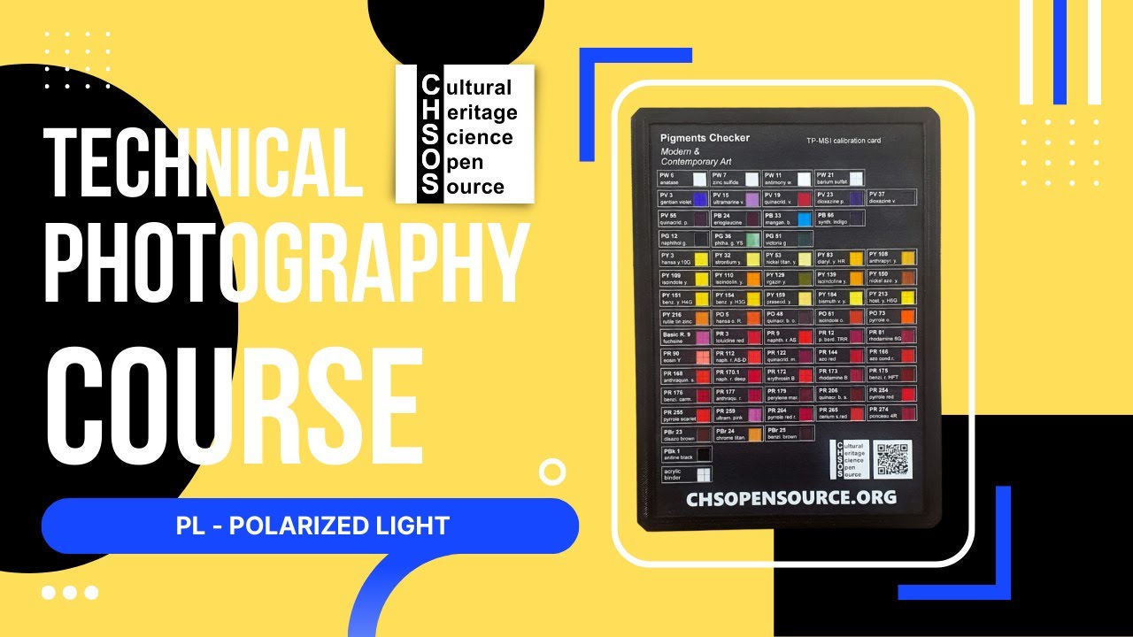 Online Course on Technical Photography (Ultraviolet-Visible-Infrared ...