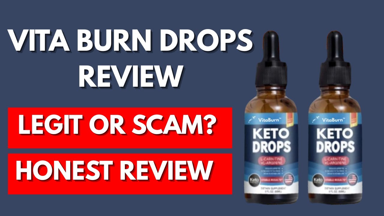 VitaBurn Drops Review - Does It Really Work Or SCAM? - YouTube