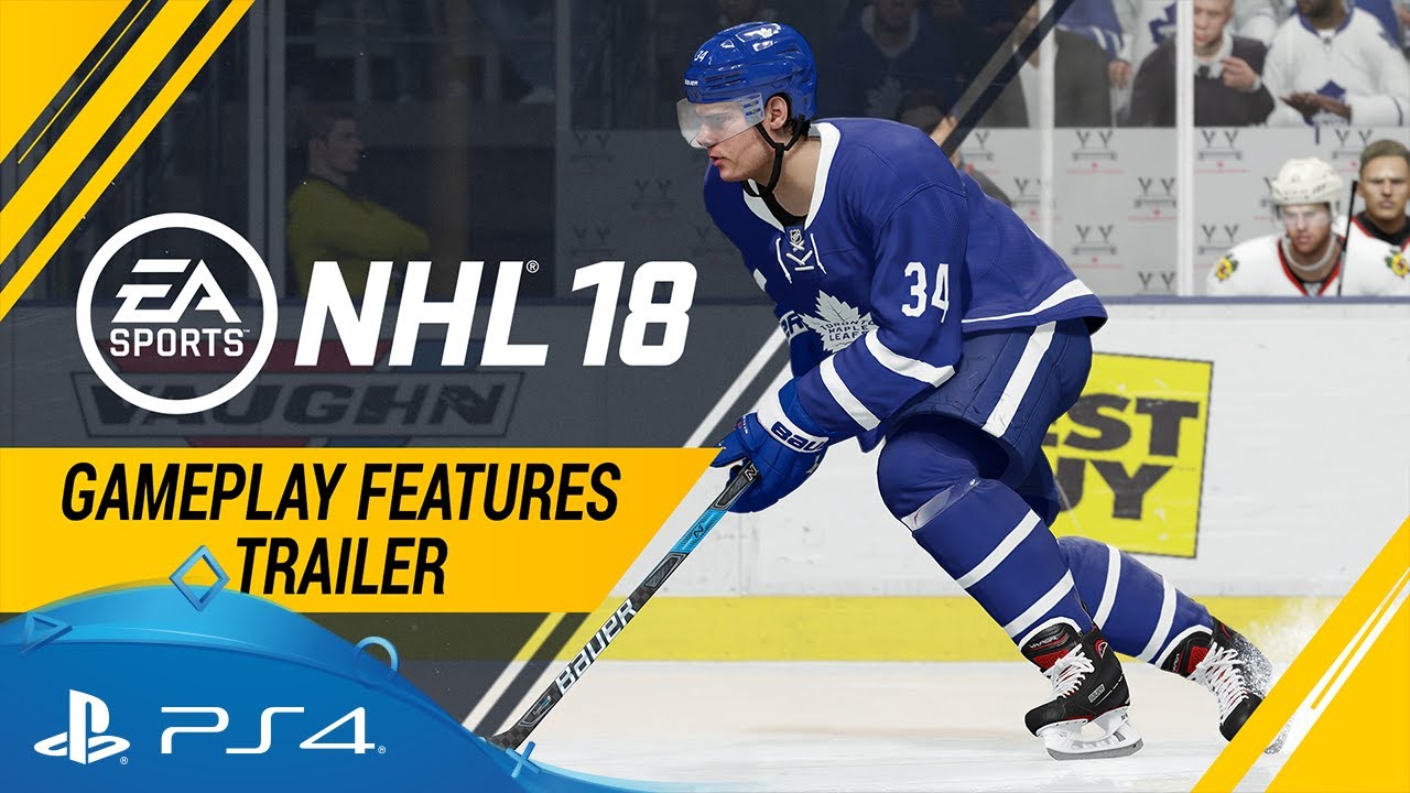 NHL 18 | Gameplay Features Trailer | PS4 - YouTube