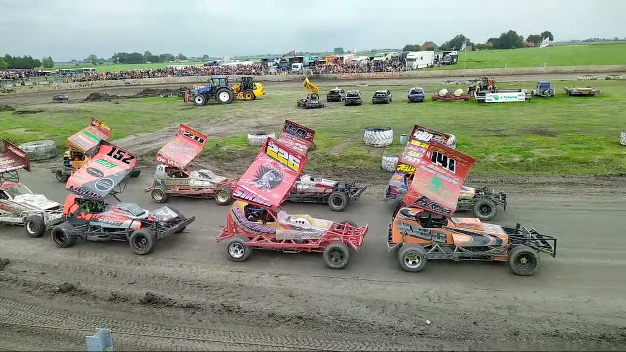 *LIVE* 1/2 Finale Stockcar F1 4-7-2021 FAC Autocross Speedway Blauwhuis ...