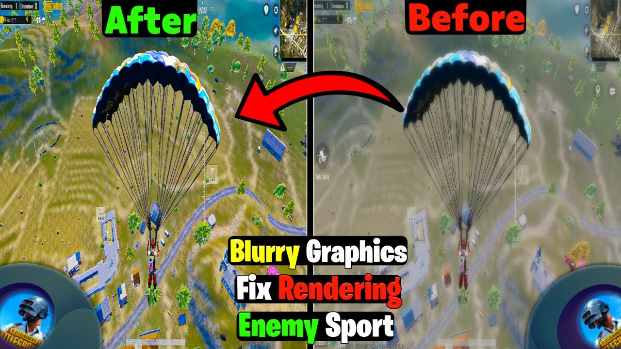 How Fix Gameloop Rendering & Blurry Graphics Problem in PUBGMobile /BGMI on Nvidia: IN URDU ...