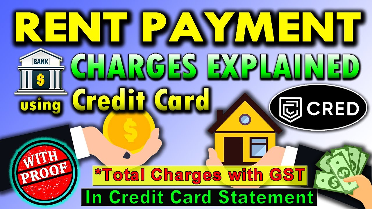 Rent payment charges on CREDIT CARD | Rent payment charges on CRED ...