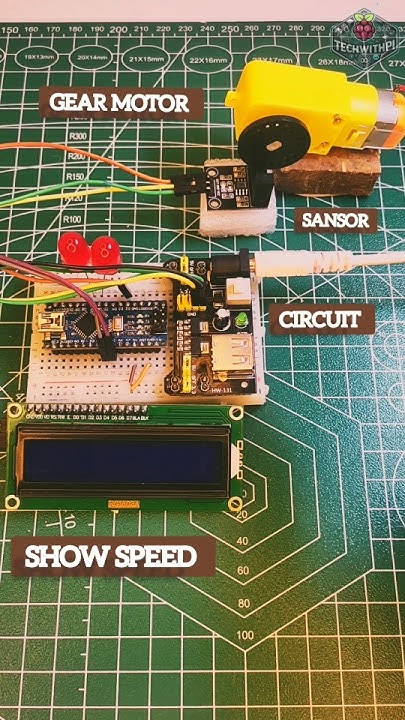 RPM Count + LED Blink with Arduino Nano | #Shorts#ArduinoNano #RPMCounter #DIYShorts #TechWithPi ...