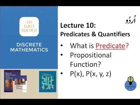 Lecture 10: Predicates and Quantifiers: what is predicate ...