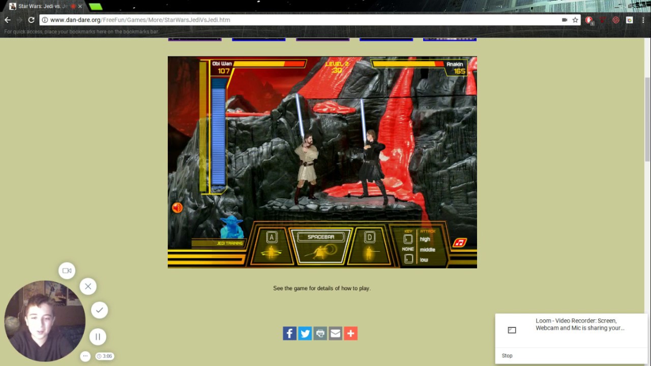 Bad flash games episode 3:Star wars part 2 - YouTube