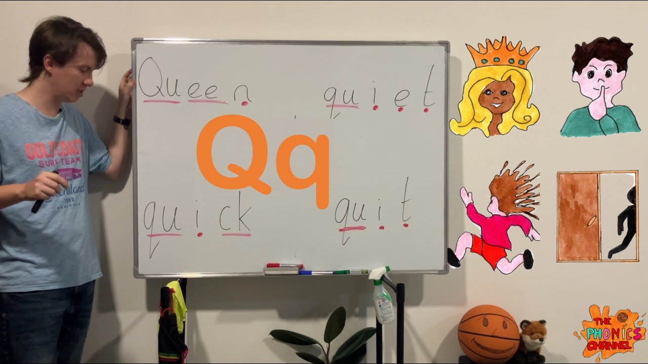 Letter Q Sound with Words - Lesson 17 - YouTube