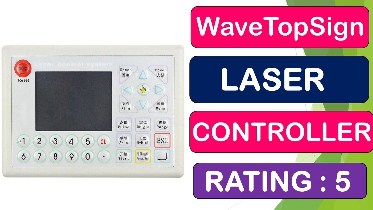 Best Laser Controller - WaveTopSign TL 403CB CO2 Laser Controller - YouTube