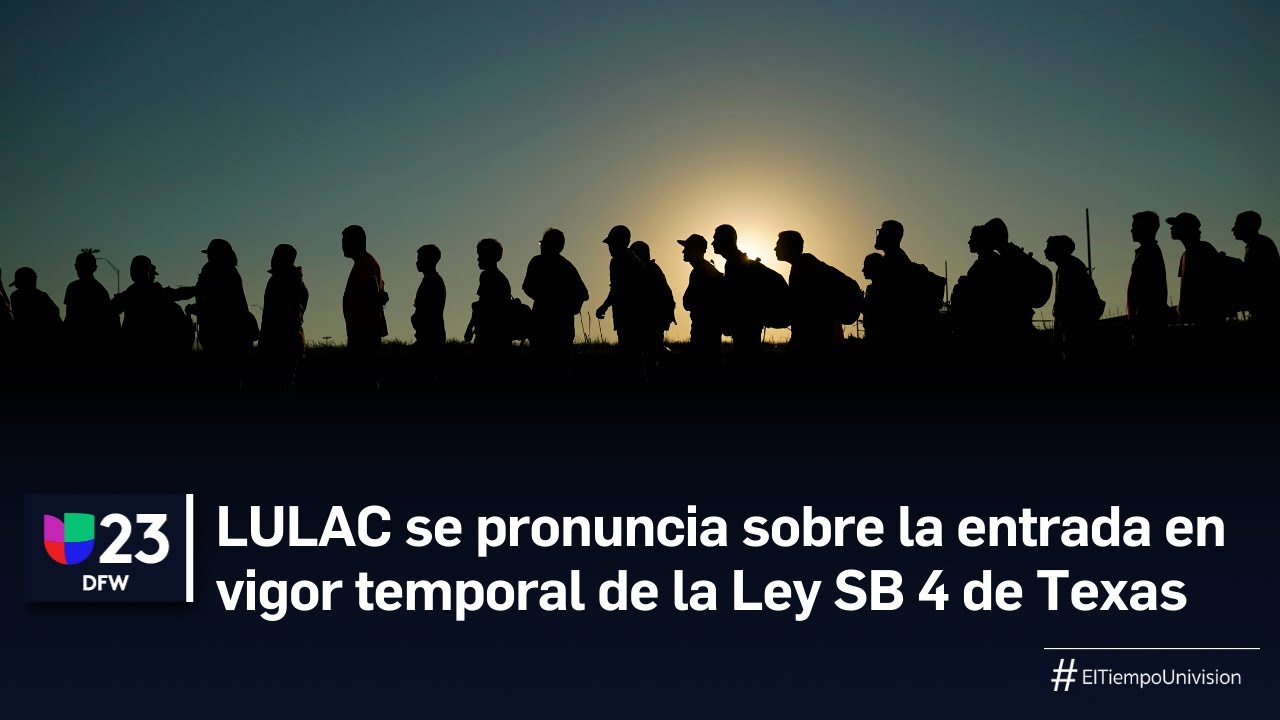 EN VIVO 🔴 Ley SB 4 de Texas entra en vigor temporalmente - YouTube