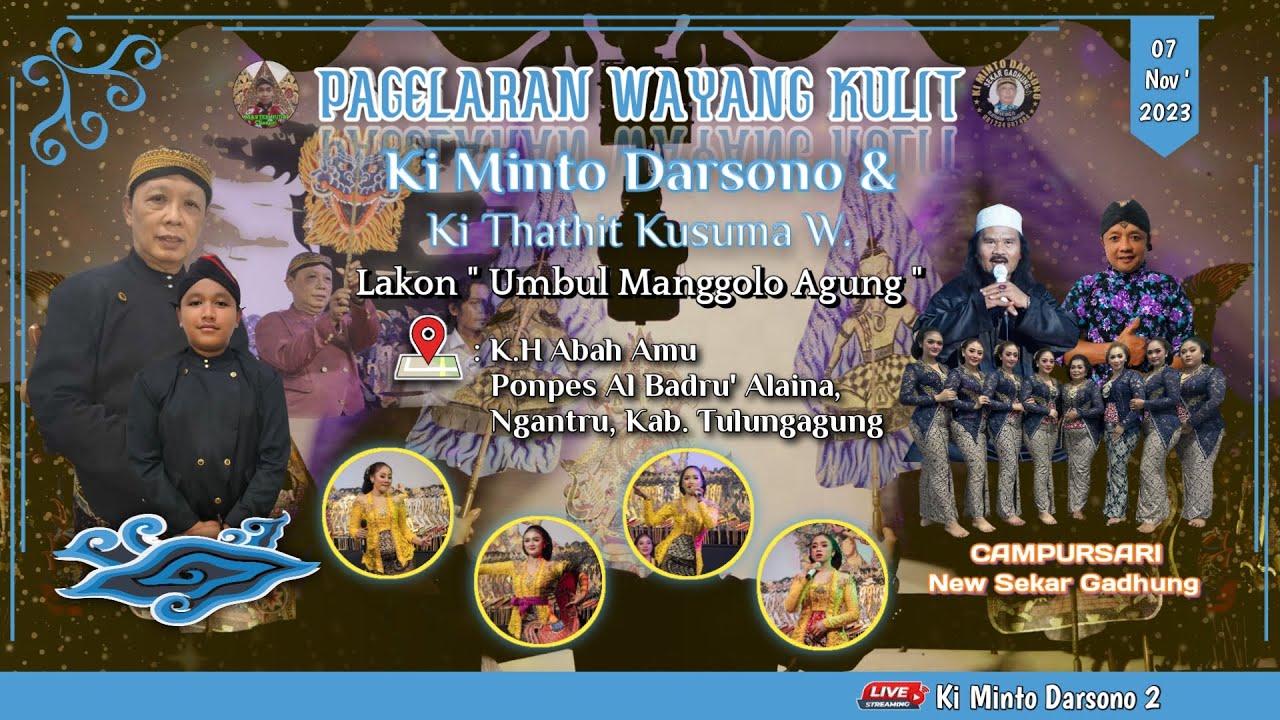 SEASON 1 WAYANG KULIT DALANG KI MINTO DARSONO & KI THATHIT WIBATSUH ...