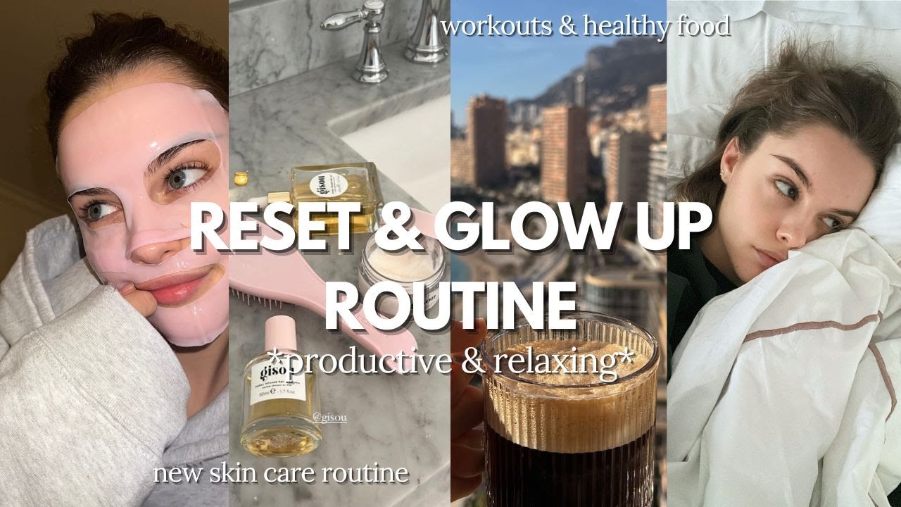 RESET & GLOW UP ROUTINE after fashion week *productive & relaxing* self ...