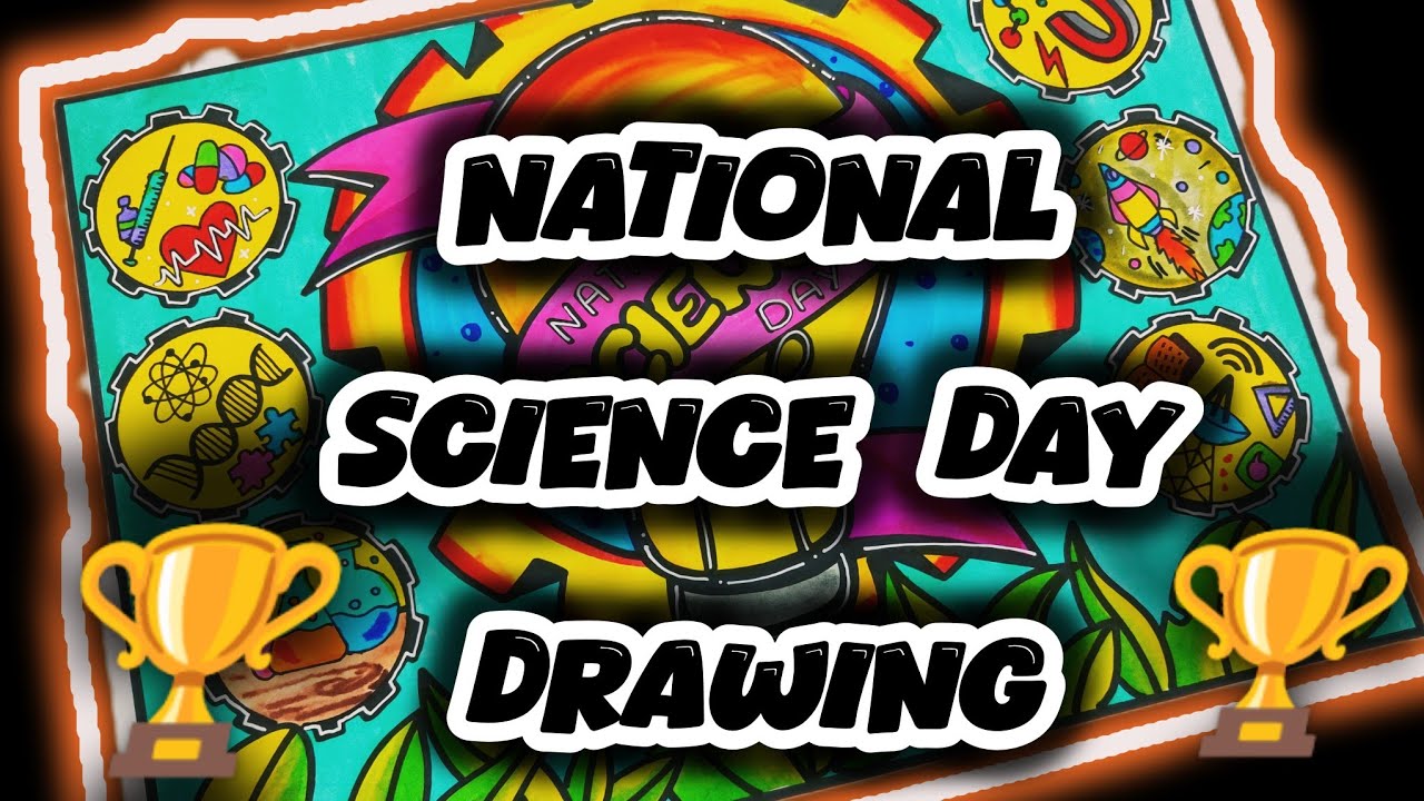 National Science Day Drawing/Science Day Poster/National technology day ...