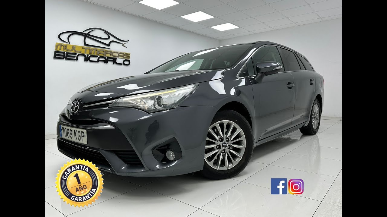 TOYOTA Avensis TS 115D Business Adv. desde 229€/mes* - YouTube
