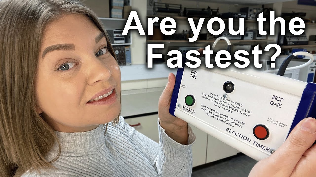 Test Your Reflexes - Human Reaction Time Lab Competition - YouTube