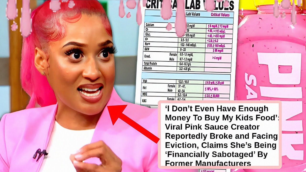 Pink Sauce lady Chef Pi attempts to rebrand her sauce - YouTube