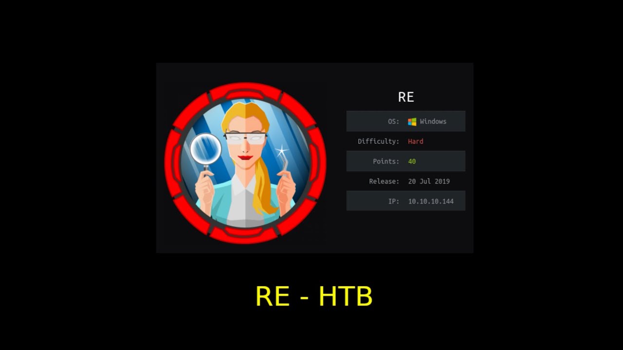 حل بوكس RE - HackTheBox - YouTube