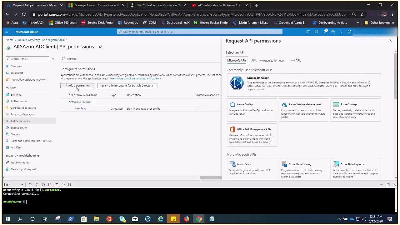 Azure AKS : Access # 7 - Integrating Azure AD with AKS Demo - YouTube