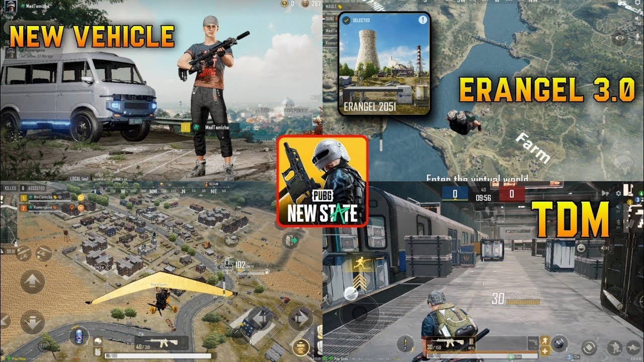 ERANGEL 3.0 FULL GAMEPLAY | NEW BRIDGE CONFIRM | NEW TDM GAMEPLAY ...