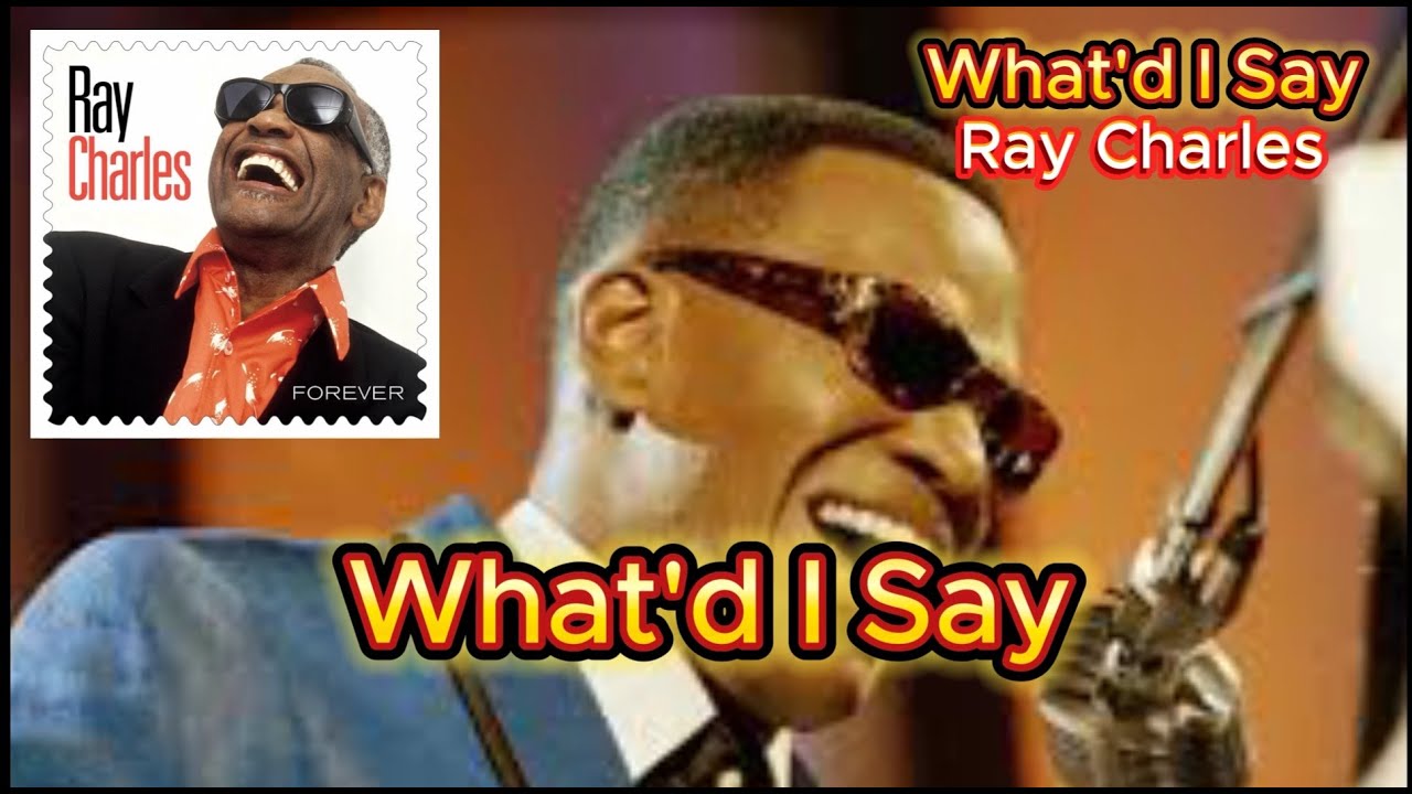 What'd I Say - Ray Charles (with lyrics and photos) - YouTube