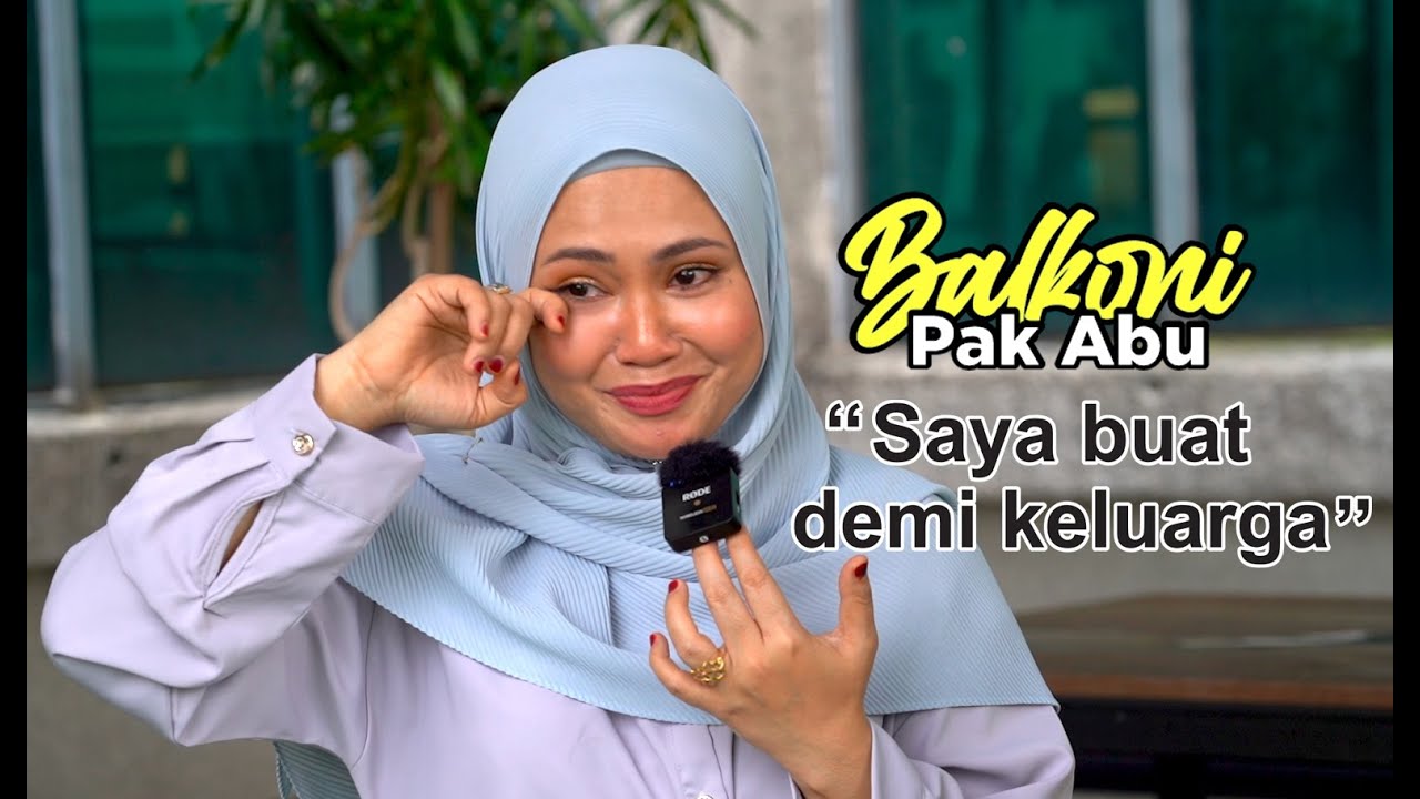 Balkoni Pak Abu I "Saya buat demi keluarga" - Feeya iskandar - YouTube