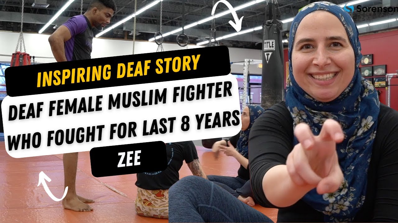 Zee: Deaf female Muslim Fighter in the United States! - YouTube