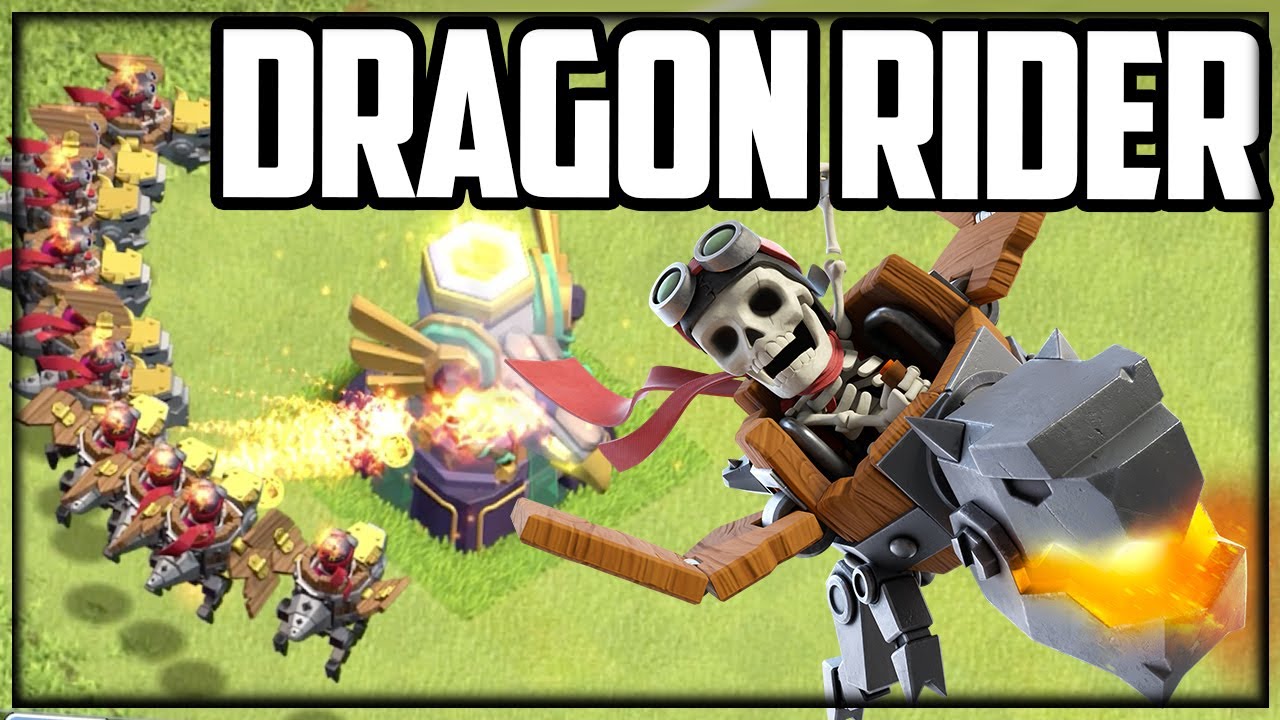NEW TROOP: Dragon RIDER! Clash of Clans UPDATE! - YouTube