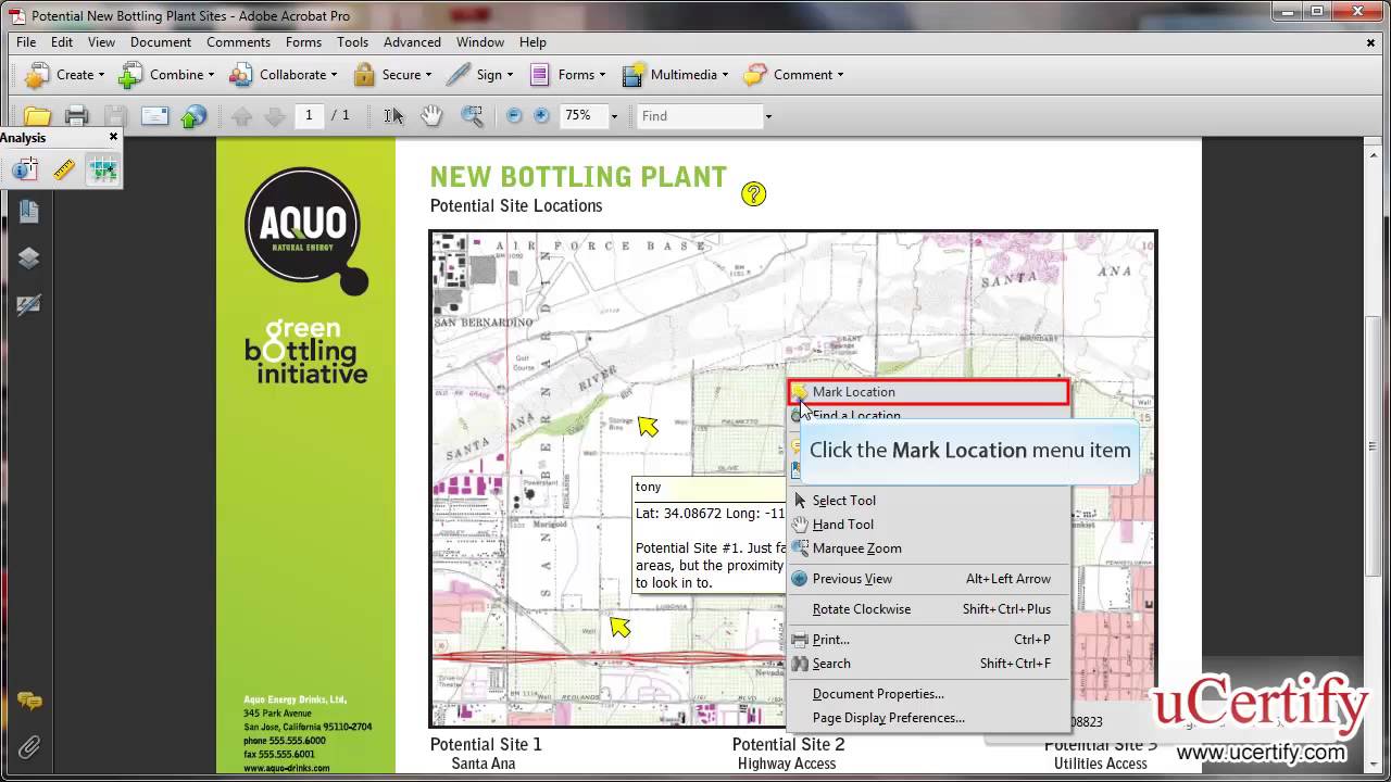 adobe acrobat 9 professional how to work with geospatially enabled pdfs ...