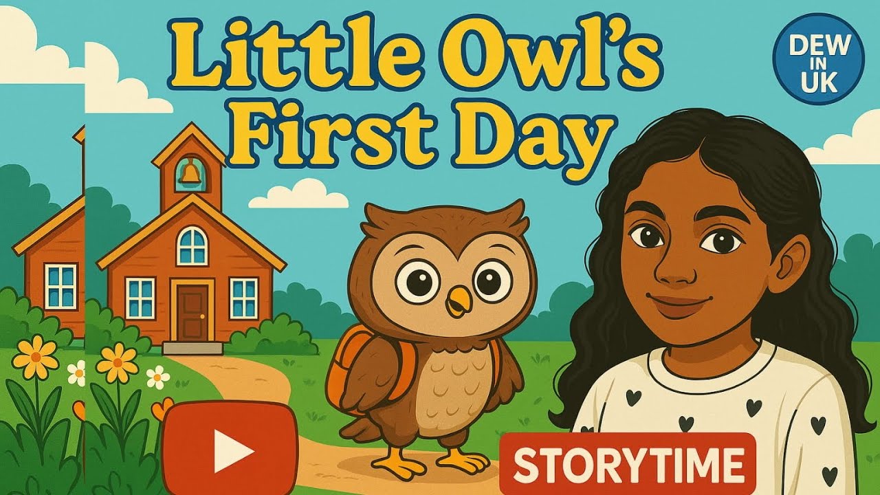 Little Owl’s First Day | A Memorable Storytime in a Beautiful UK Garden ...