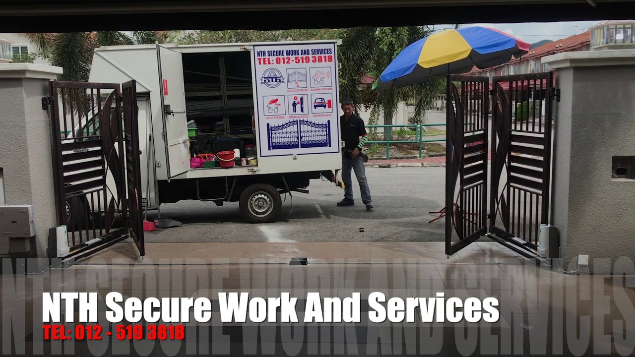 Modify (TeeMax) Trackless Auto Gate Motor System - YouTube