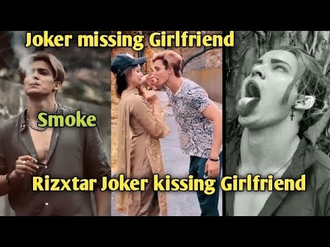 Rizxtar Joker Crying For Girlfriend _ Joker Kisses With Girlfriend _ Joker SMOKE _🤡