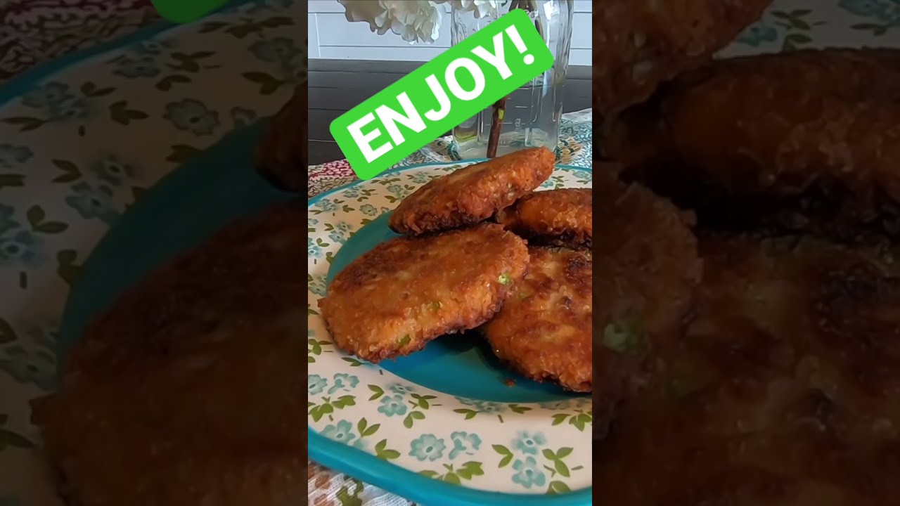 Panko Crusted Crappie Cakes - FULL RECIPE - YouTube