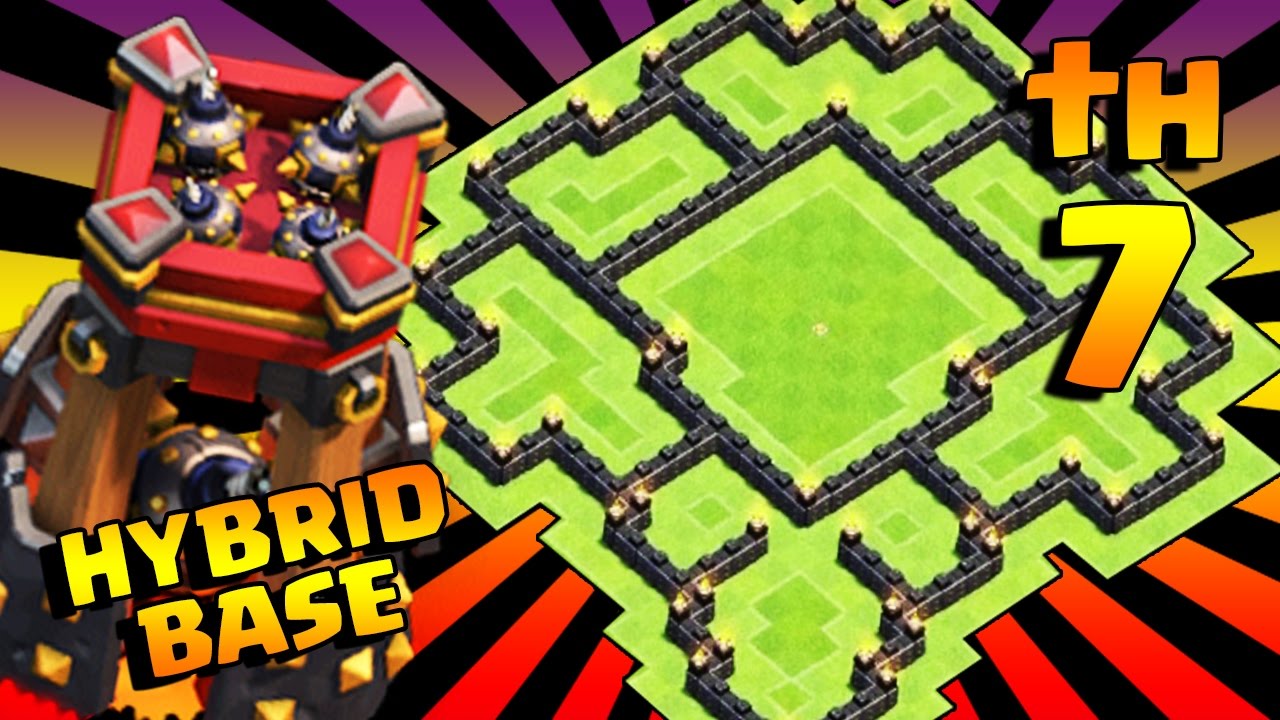 MELHOR LAYOUT CV7 HÍBRIDO [ANTI 3 ESTRELAS] BEST TH7 HYBRID BASE 2017 ...