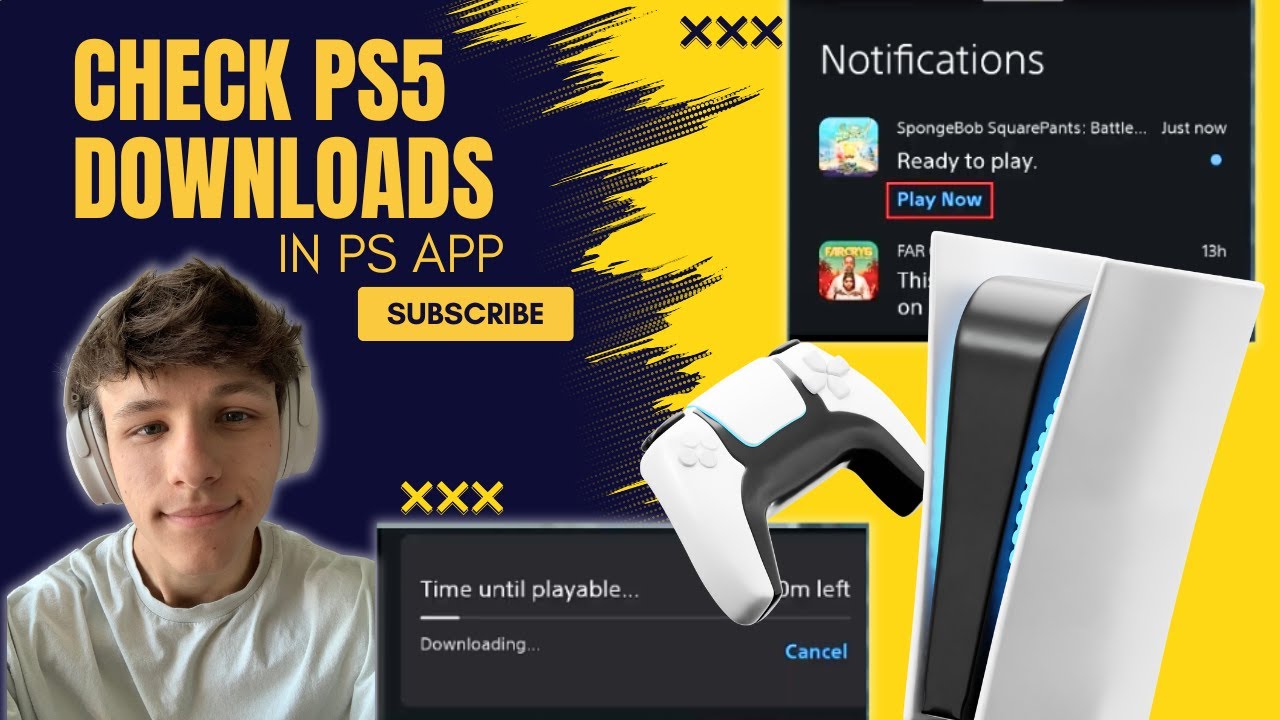 How to Check PS5 Downloads in the PS App - YouTube