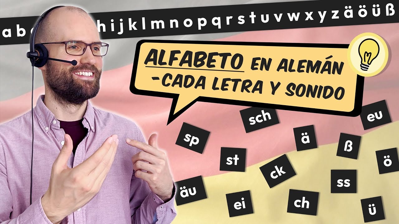 El Alfabeto en Alemán: Pronunciación CORRECTA de cada Letra y Sonido ...