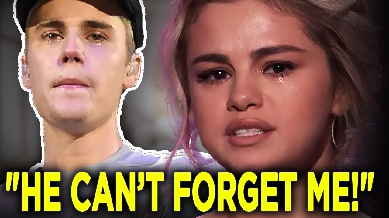 Justin Bieber Was Crying Again while singing Selena Gomez's song! - YouTube