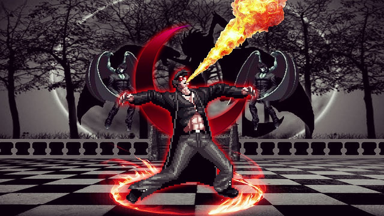 [KOF Mugen] Iori Yagami Fen LV 2 Vs Kyo Kusanagi, Iori Yagami, Bosses ...