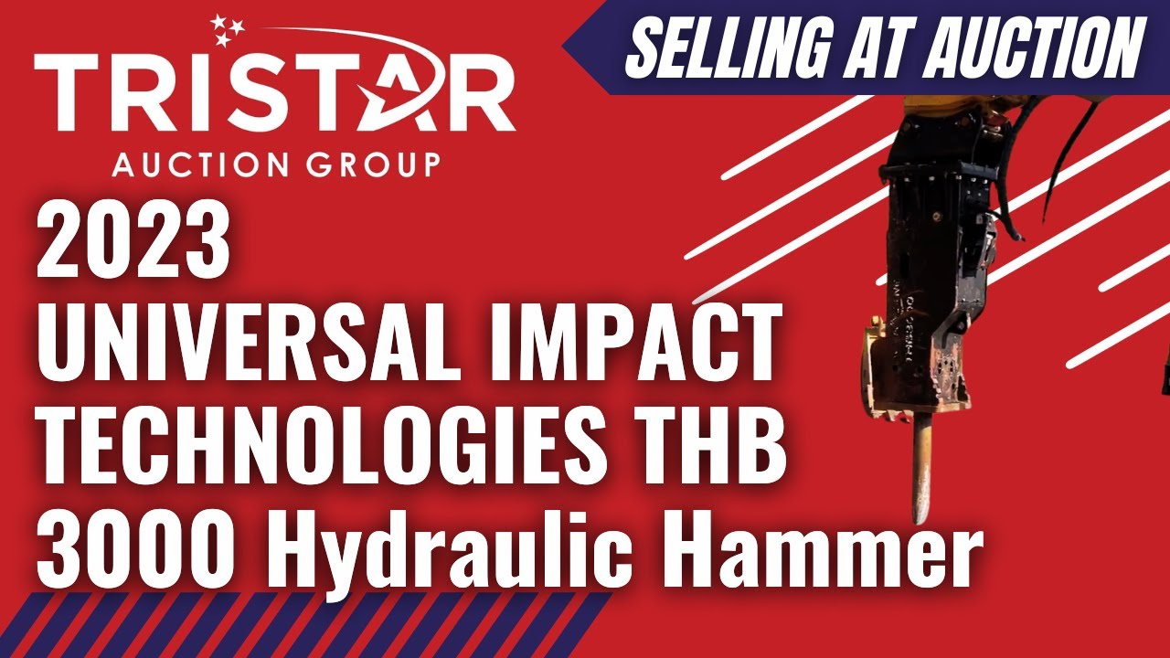 2023 UNIVERSAL IMPACT TECHNOLOGIES THB 3000 Hydraulic Hammer (5052 ...