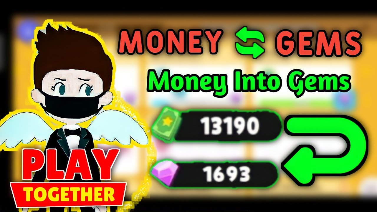 How To Convert Money Into Gems In Play Together || Money Into Gems ...