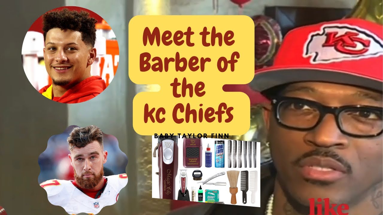 Meet the Barber of the Kansas City Chiefs - YouTube